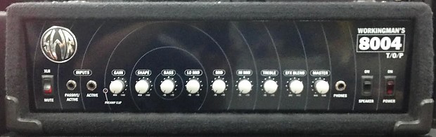 SWR Workingman's 8004 T.O.P 750w Bass Head! New-Old Stock! | Reverb