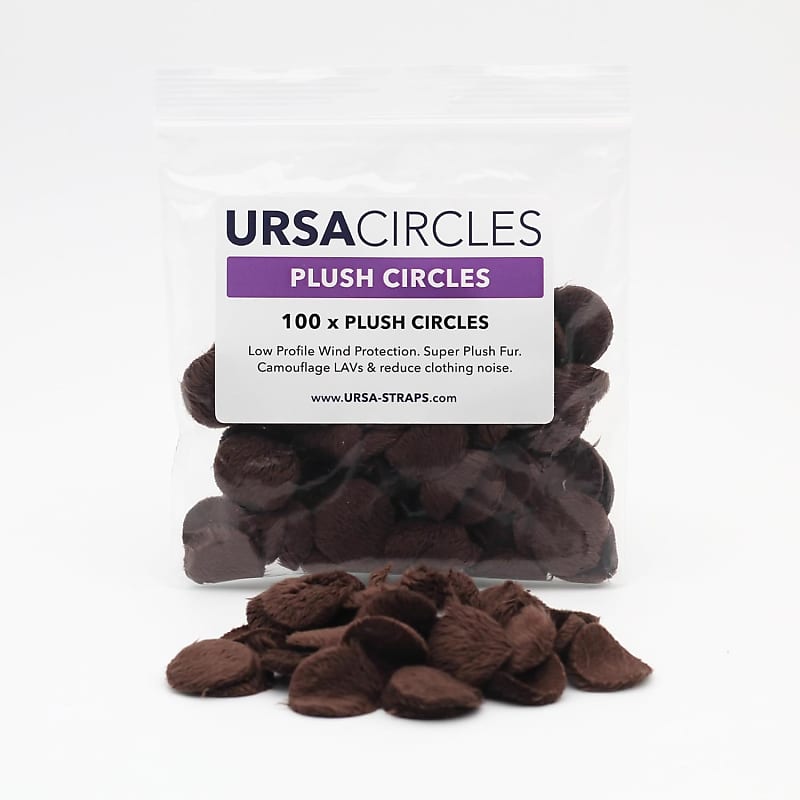 Ursa Plush Circles - 5Mm Length Short Fur Lav Covers. | Reverb UK