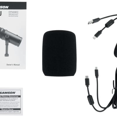 Samson Q9U Dynamic USB Broadcast Microphone | Reverb