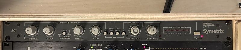 Symetrix 501 Peak-RMS Compressor / Limiter mid-90s - Grey | Reverb UK