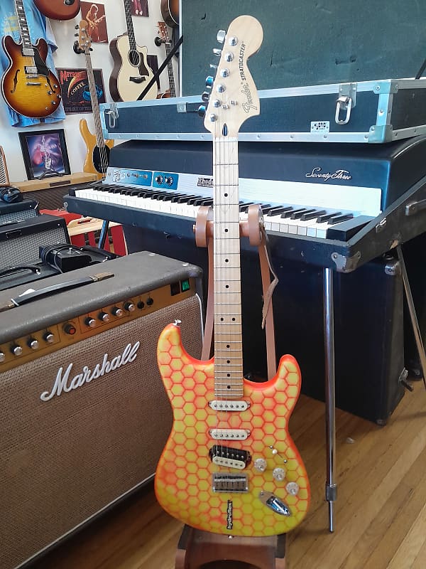 Fender Hydroflex Stratocaster Limited 2015 - Custom Graphic | Reverb