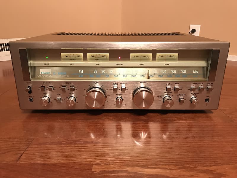 Vintage Sansui G6000 AM/FM Receiver - Pure Power and Recapped | Reverb