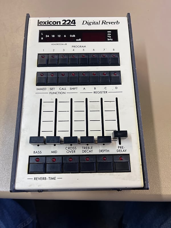 Lexicon 224 with Larc 1978 - 1980 | Reverb