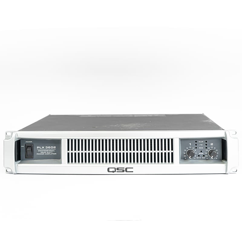 QSC PLX-3602 - PLX2 Series Stereo Power Amplifier - 775W per | Reverb