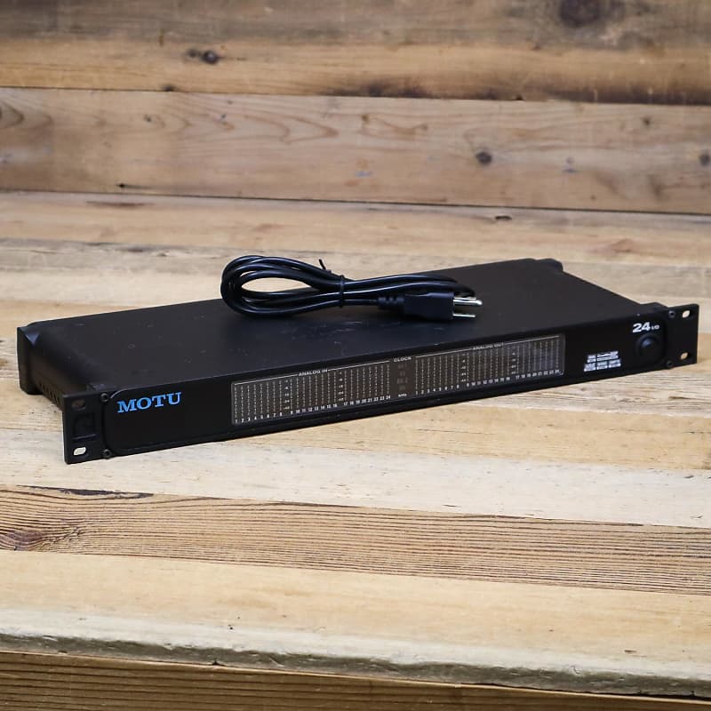 MOTU 24 I/O 24-Channel AD DA Converter 24IO Audio Audiowire | Reverb