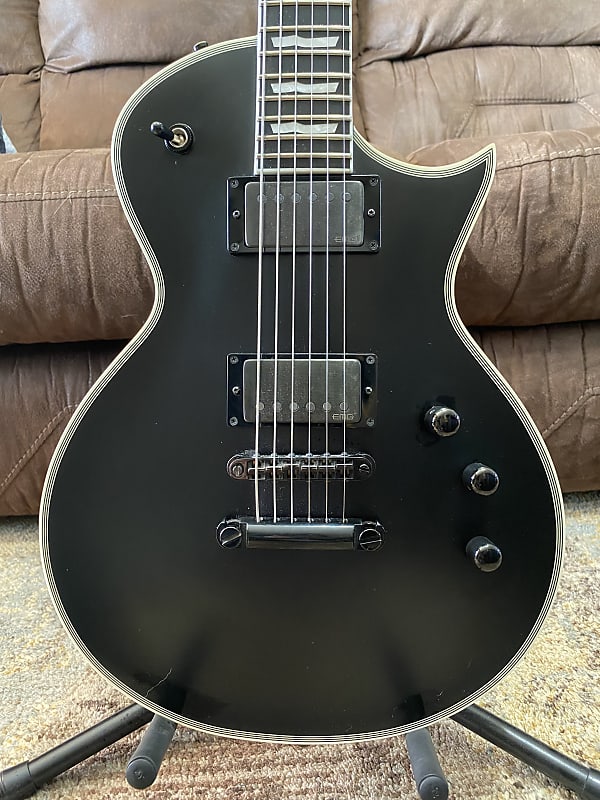 ESP E-II Eclipse 2019 - Present - black Satin | Reverb
