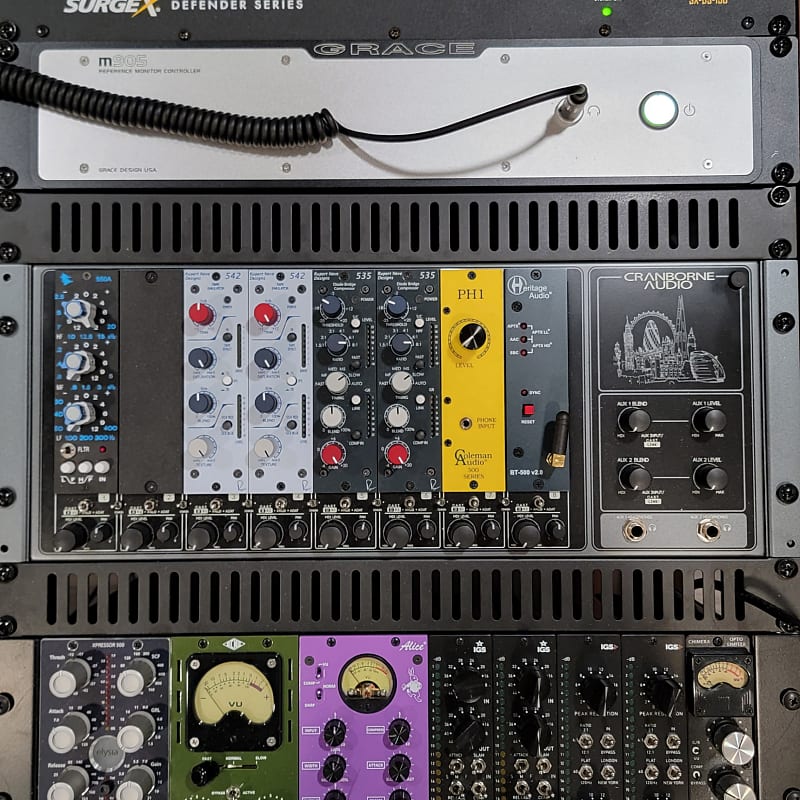 Cranborne Audio 500ADAT 8-slot 500 Series Chassis with ADAT | Reverb