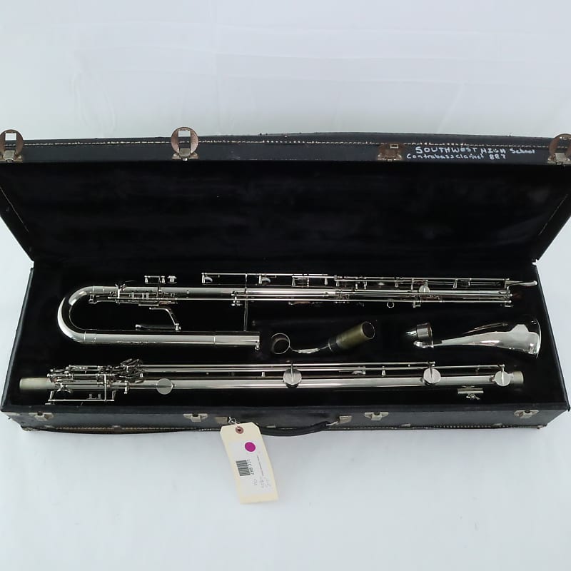 Leblanc Bbb Straight Contrabass Clarinet Sn 887 Excellent Reverb