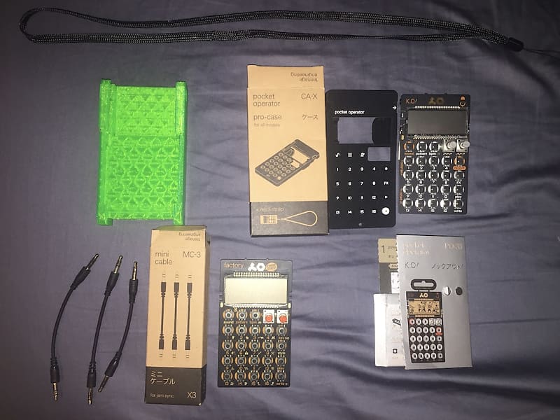 Teenage Engineering Pocket Operator Bundle: PO-33 & PO-16 + | Reverb