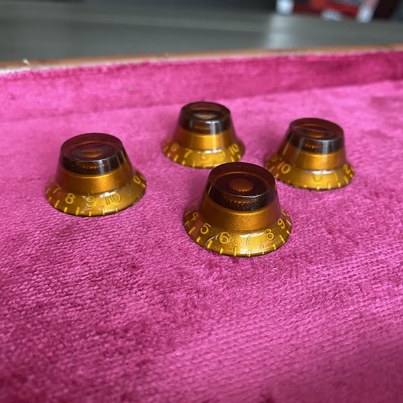 Gibson Les Paul Heritage Series Nylon Top Hat Knobs set | Reverb