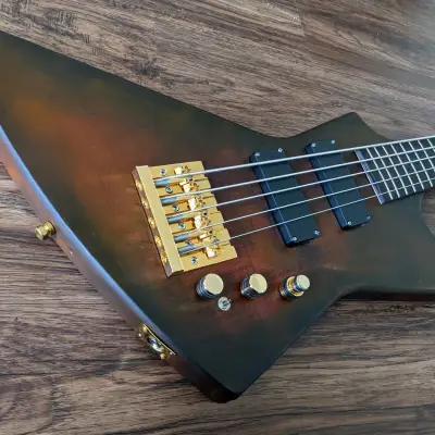 Ox Blood 5 String Explorer | Reverb