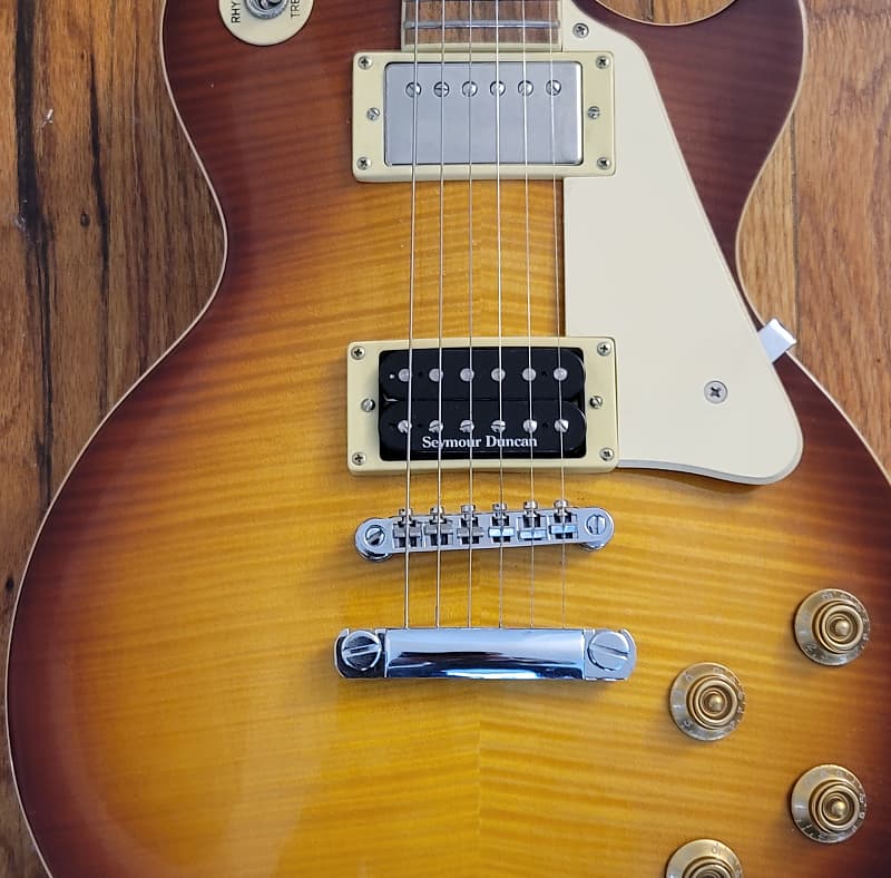 Epiphone Les Paul Standard Jimmy Page Wiring Duncan Pickups | Reverb