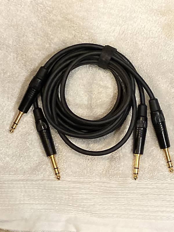 2-Mogami Neglex 2534 Balanced Cables 6’ | Reverb