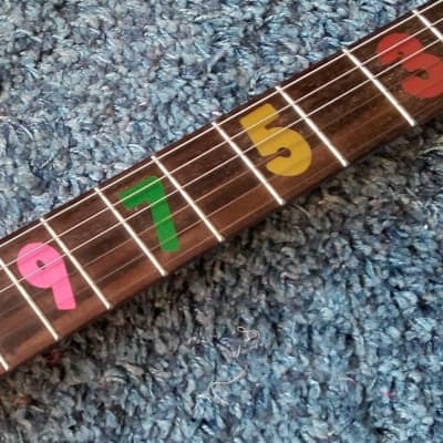 Numbers Jason Becker Custom Fret Markers Inlays Stickers | Reverb