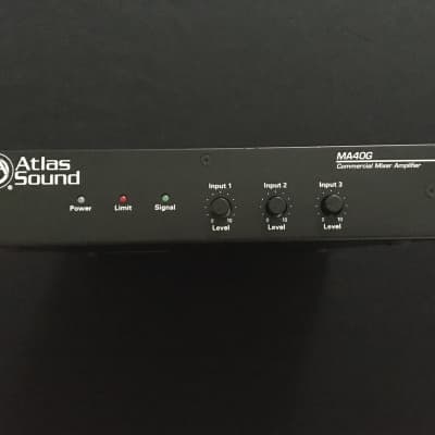 Atlas Sound IED AA120G 120-Watt 6-Channel Mixer Amplifier | Reverb