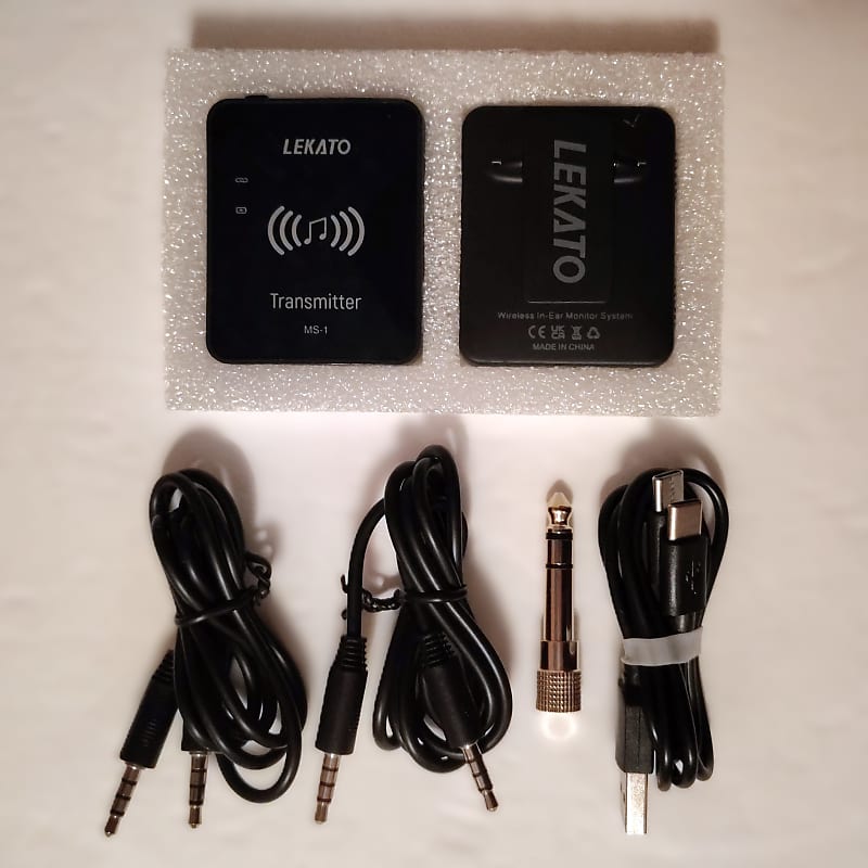LEKATO MS-1 Wireless in-Ear Monitor 2.4G Stereo Transmitter | Reverb