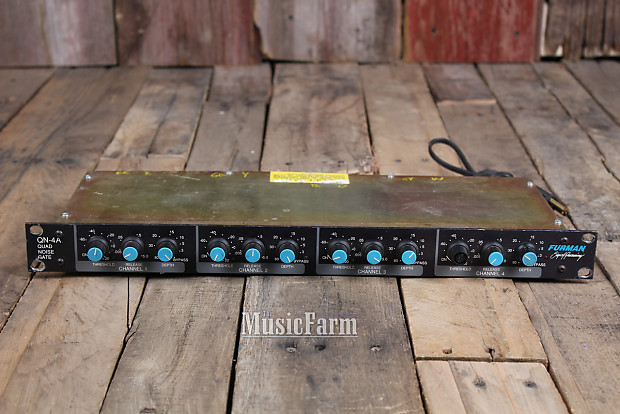 Furman QN-4 A Quad Noise Gate Sound Processor 4 Channel Rack | Reverb