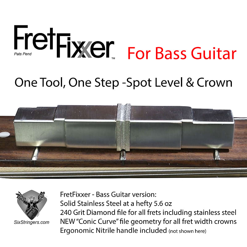 Spot Fret Level & Crown Guitar Frets at the same time - | Reverb