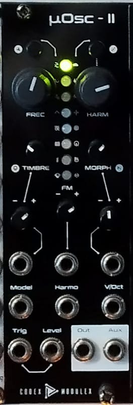 Codex Modulex µOSC II (Clone de Plaits Mutable Instruments) | Reverb