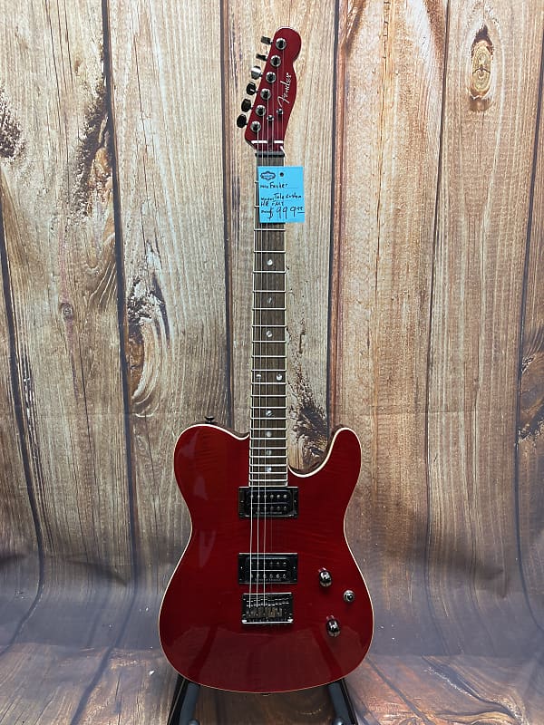 Fender Special Edition Custom Telecaster FMT HH - Crimson Red | Reverb