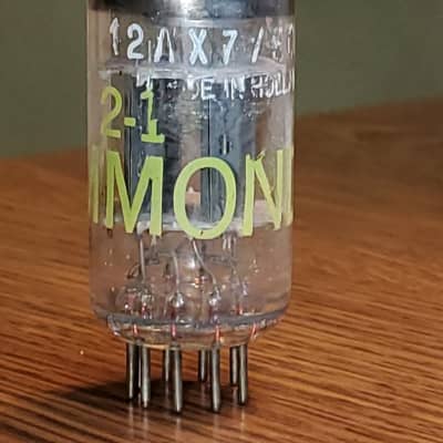 Amperex 12ax7 1970 | Reverb