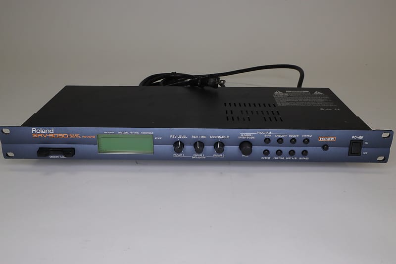 Roland SRV-3030 24 Bit Digital Reverb | Reverb