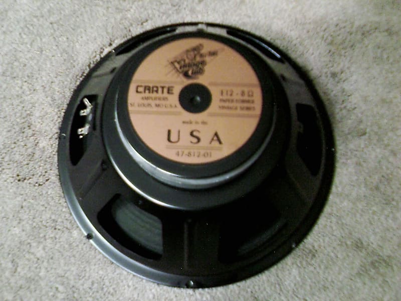 Crate 12" speaker | Reverb