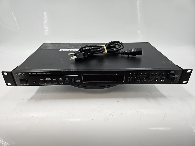 Denon DN-500CB Rackmount CD/Media Player *NO Remote* - Tested | Reverb