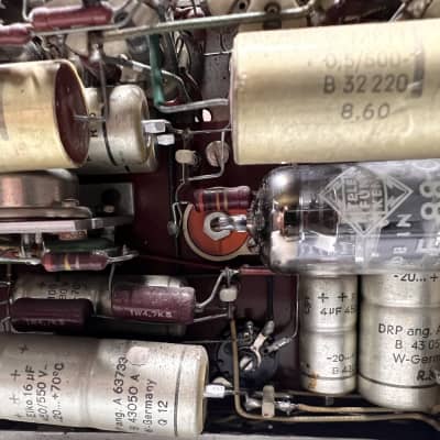 Telefunken TAB V81 Pre-Amp / 1962 / Working | Reverb