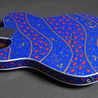 Fender Custom Shop Tele Custom "Blue with Red & | Reverb Deutschland