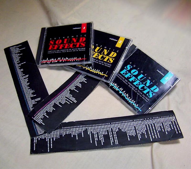 ELECTRA Authentic Sound Effects CD Set Over 270 Authentic | Reverb