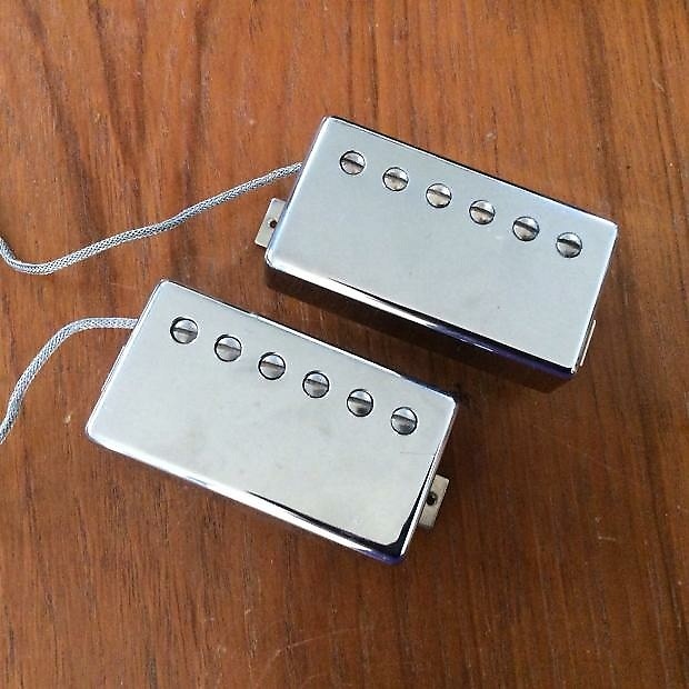 Gibson Pair (2 ) 57 classic PAF sticker humbucker pickups | Reverb UK