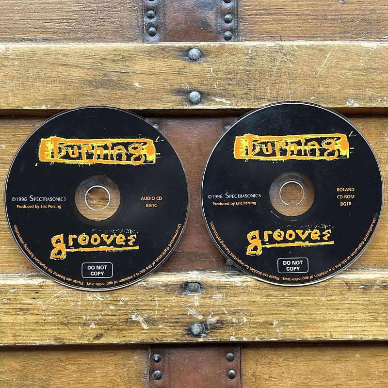 (18238) Spectrasonics Burning Grooves Roland Audio CDs BG1C & | Reverb