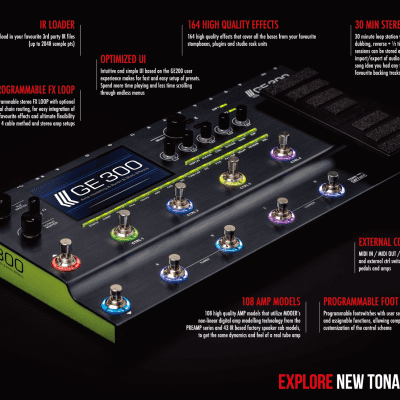 Mooer GE300 Multi-Effect Instrument Processor | Reverb
