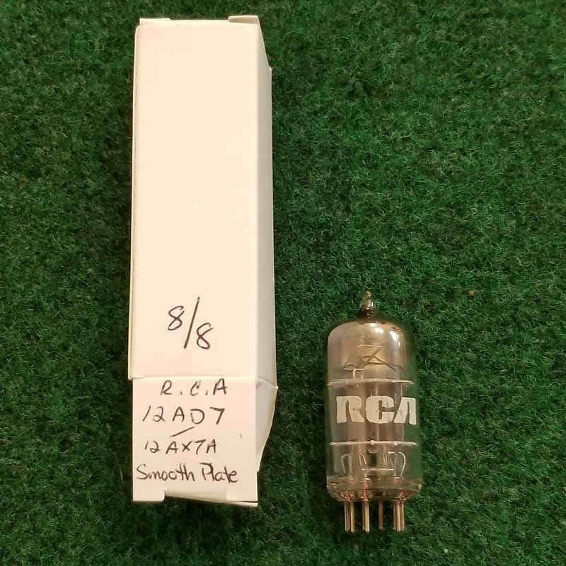RARE RCA 12AD7 (12AX7/ECC83 Hi-Fi Sub) Smooth Plate Tube - | Reverb