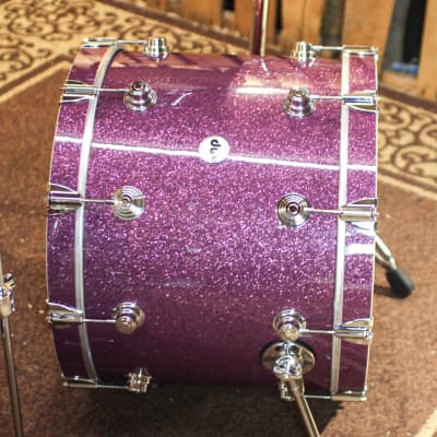 DW Collector's Maple SSC Purple Glass Drum Set - | Reverb