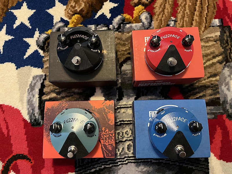 Dunlop Fuzz Face Mini Collection FFM1-FFM4 | Reverb