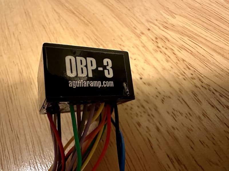 Aguilar OBP-3 Bass Guitar Preamp Harness | Reverb