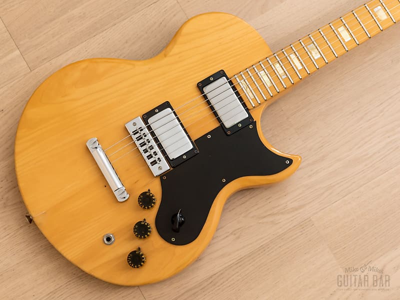 1980 Gibson L6-S Custom Vintage Electric Guitar Natural 100% | Reverb