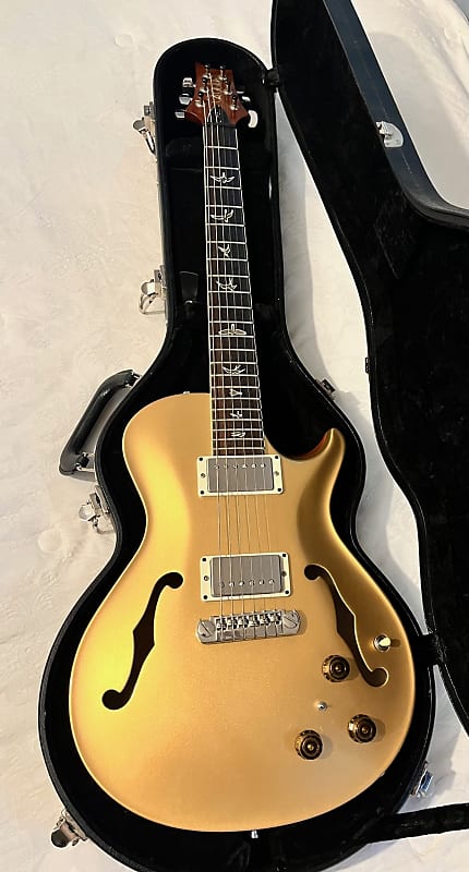 PRS Hollowbody II 2011 - Singlecut, Piezo, Gold Top | Reverb