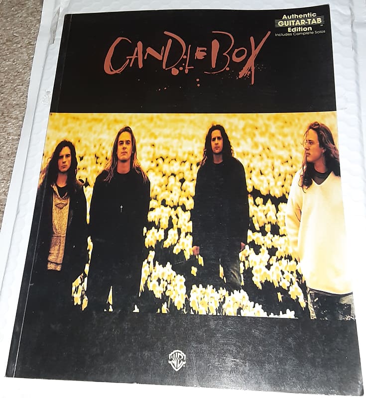 CANDLEBOX - SELF-TITLED - GUITAR TAB BOOK - TABLATURE MUSIC | Reverb