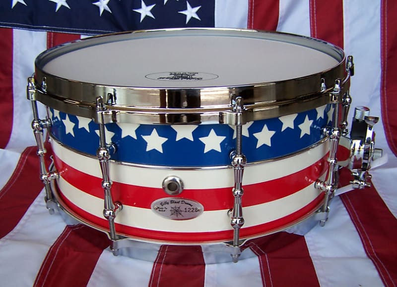 Billy Blast Drums Patriot 14x6 Snare Drum 2024 - Lacquer | Reverb