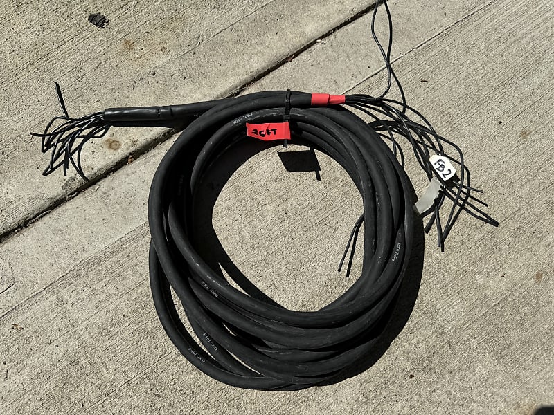 Redco TGS-8 Pro Audio Snake Cable 8ch, 26 ft long | Reverb