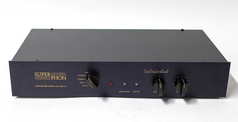 SuperPhon SP100 Line Stage Preamp Signature Line by Stan | Reverb