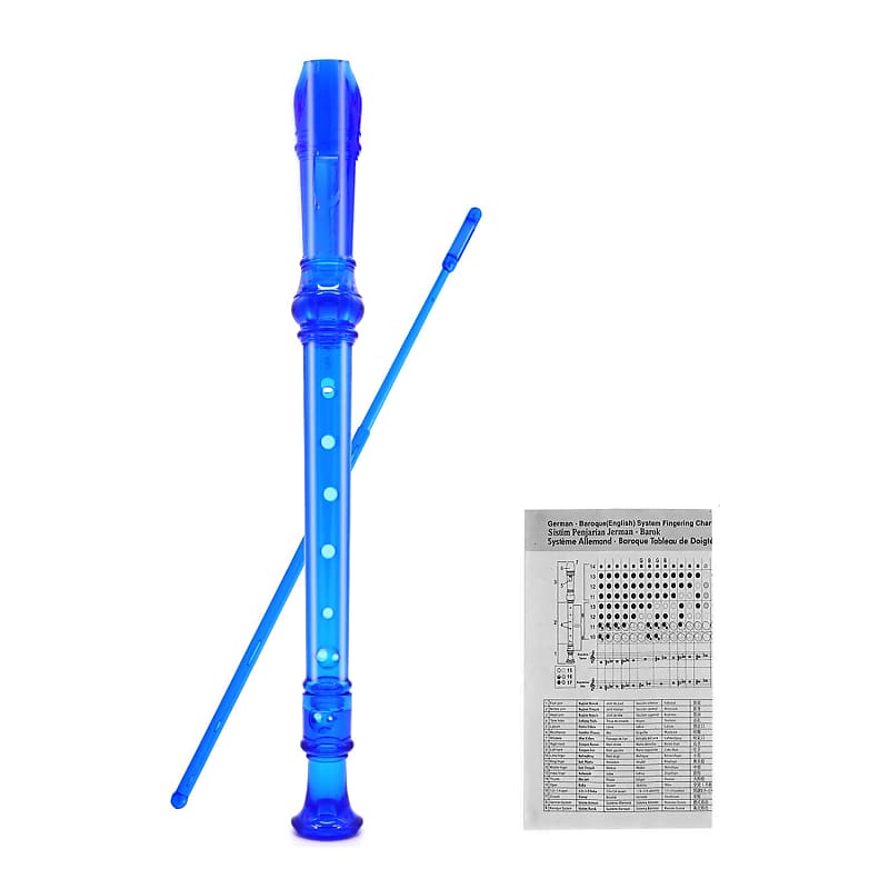 8-Hole Soprano Descant Recorder Kids Music Flute With | Reverb