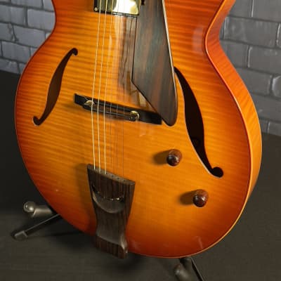D'Aquisto Jazz Line DQ-JZ - Cherry Sunburst | Reverb