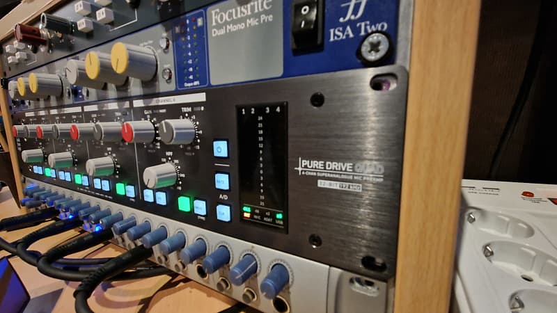 SSL Pure Drive Quad Mic Preamp | Reverb