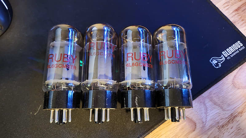 Ruby 6L6 Power Tubes | Reverb