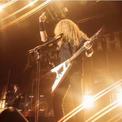 Dave Mustaine staged used Kramer flying V | Reverb