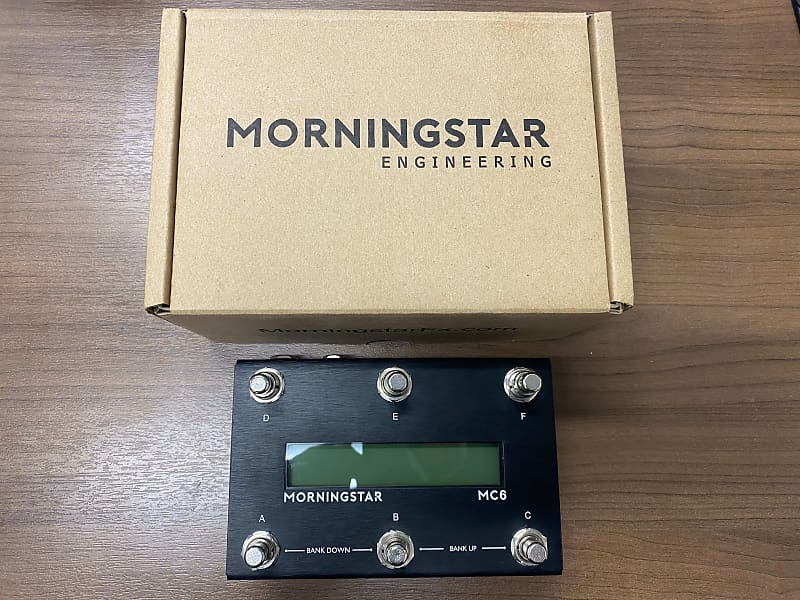 Morningstar Engineering MC6 MkII Midi Controller Pedal | Reverb